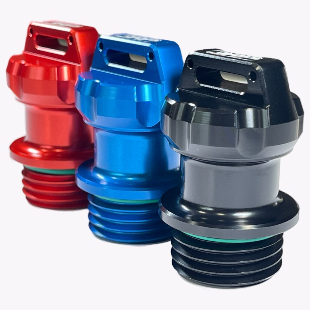 3RP YAMAHA 1.8L Billet Engine Oil Filler Cap - Blue - 3R Performance
